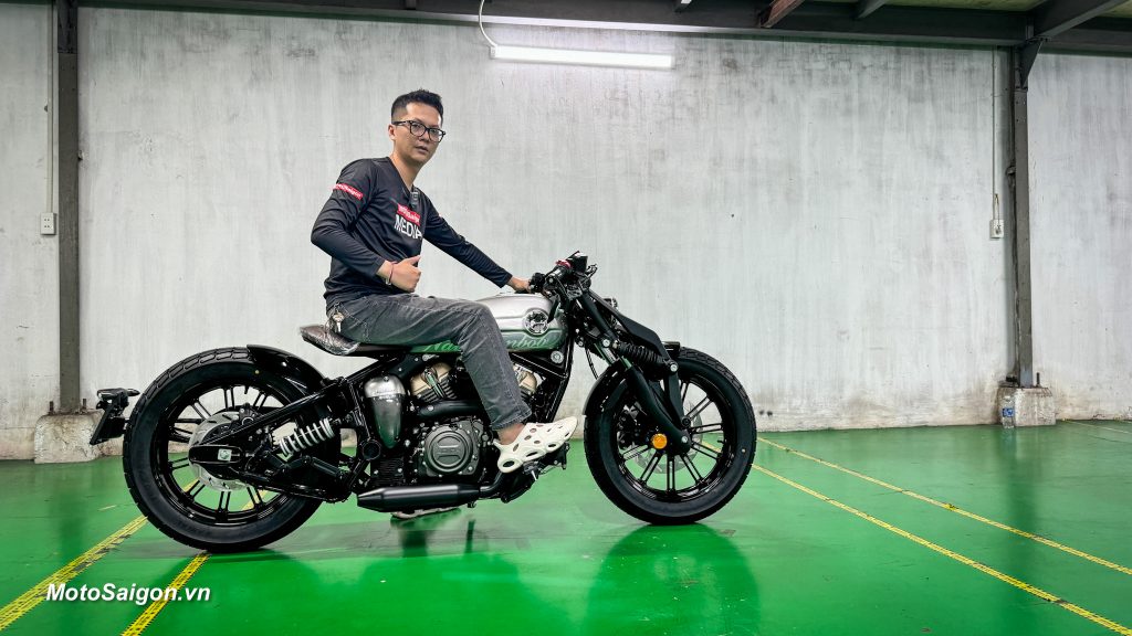 Napoleon 250 Bobber máy V phuộc đa liên kết cực độc của Benda đã về - Motosaigon