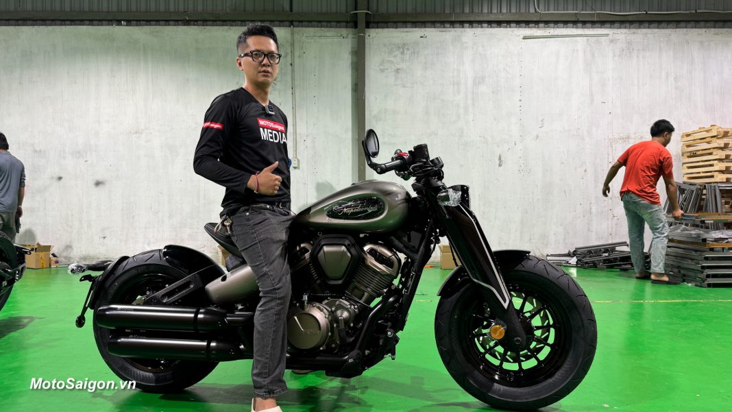 Benda Napoleon 500 Bobber dây Cuaro máy V đã có giá bán chính hãng ...