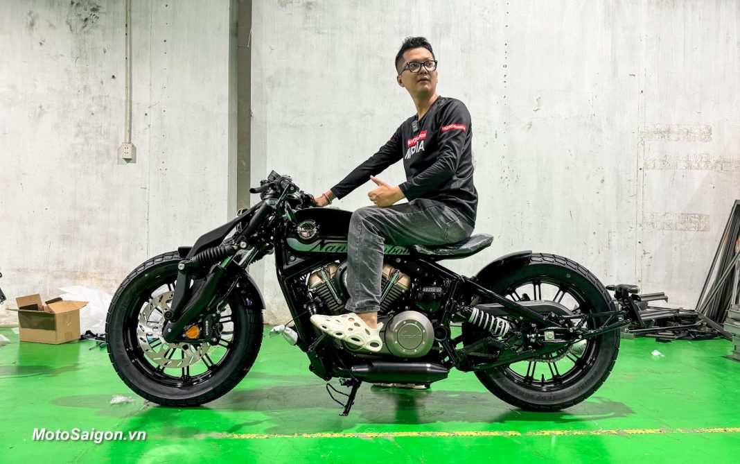 Napoleon 250 Bobber máy V phuộc đa liên kết cực độc của Benda đã về ...