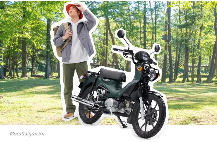 Honda Cross Cub 110 ra mắt phiên bản mới 2025 kèm giá bán - Motosaigon