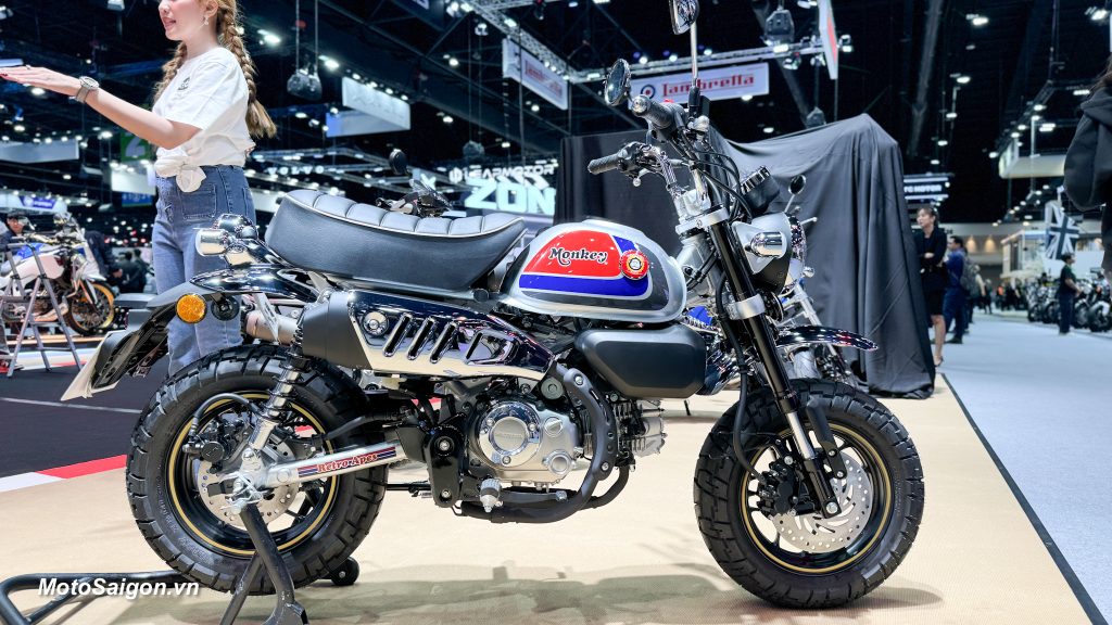 Honda Monkey Retro Apes Z125 2025 trên yên thực tế kèm giá bán - Motosaigon