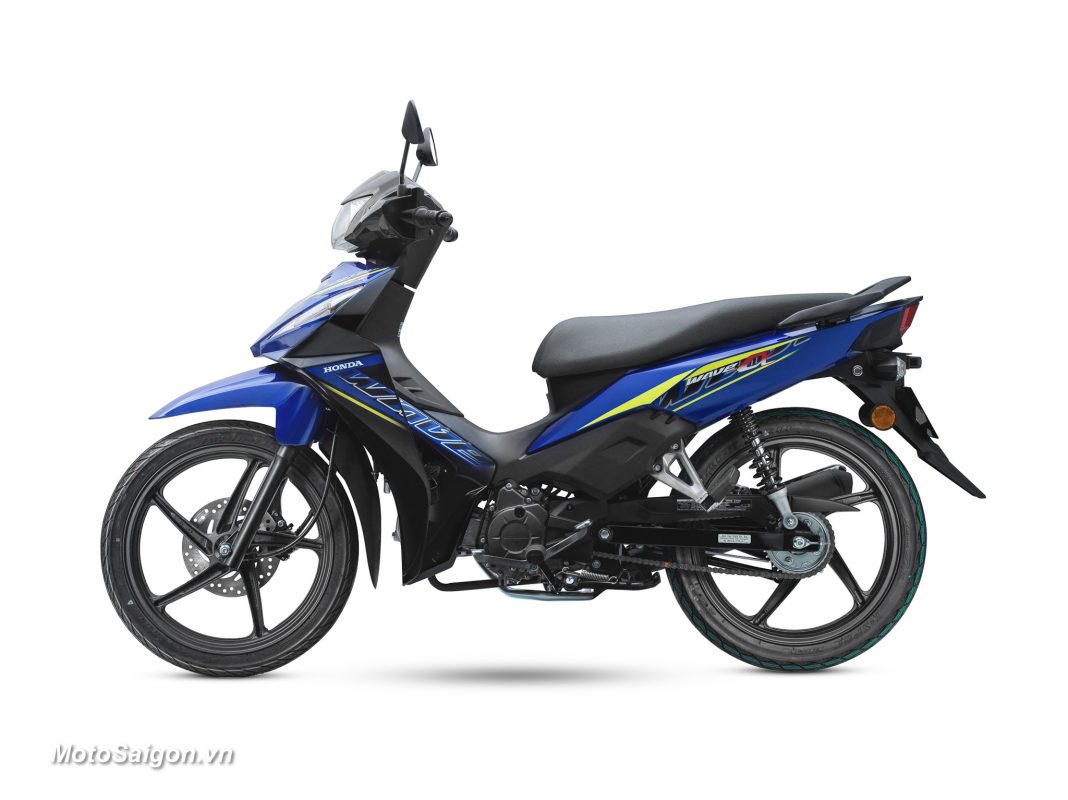 Honda Wave Alpha 2025 bất ngờ ra mắt thiết kế mới 4 màu sắc - Motosaigon