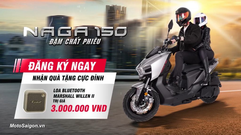 SYM NAGA 150 giá xe SYM Naga 150 mới nhất 2025 kèm đánh giá nhanh - Motosaigon