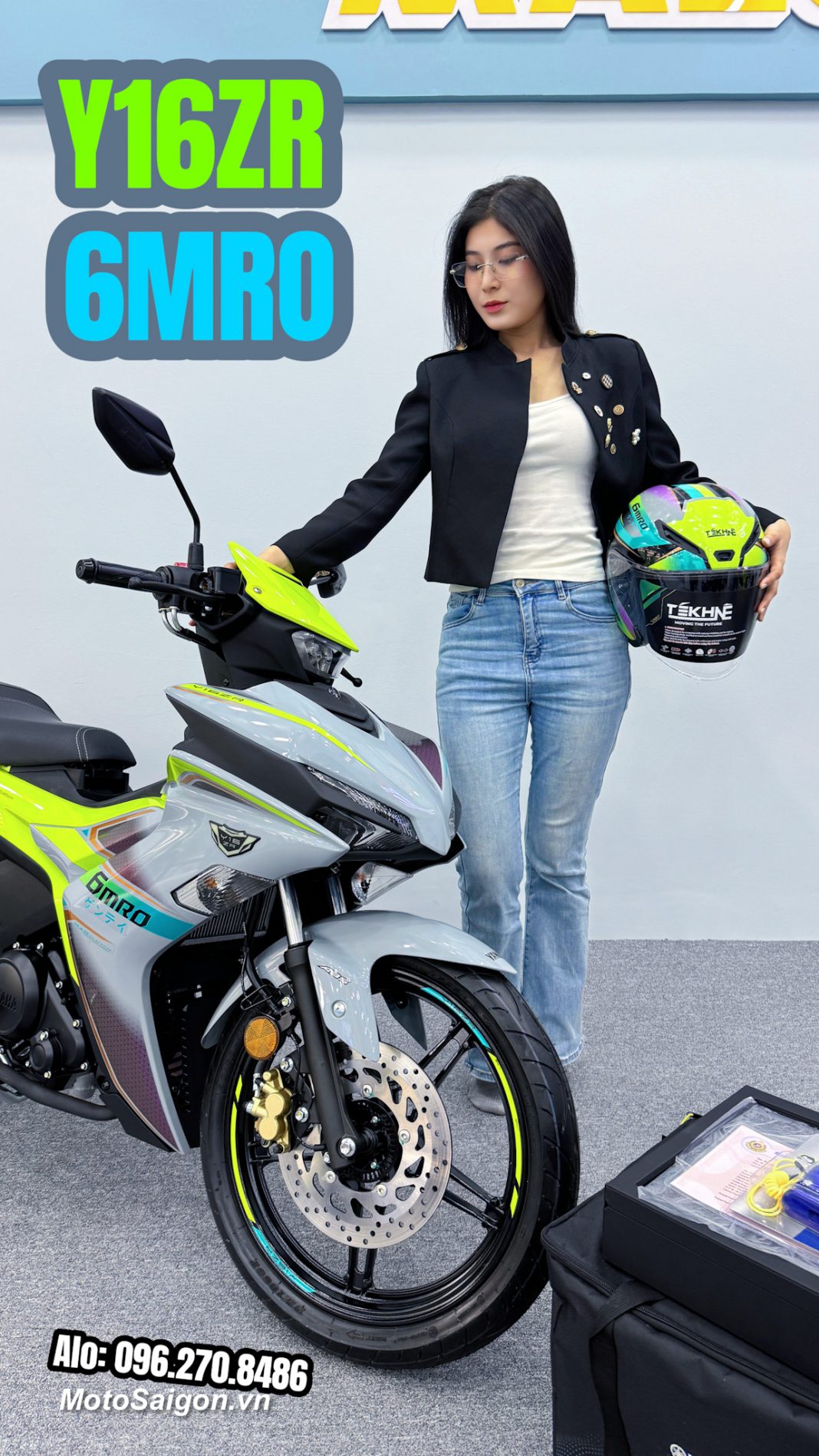 Trên tay bộ quà tặng kèm theo Yamaha Y16ZR 6MRO có gì? - Motosaigon