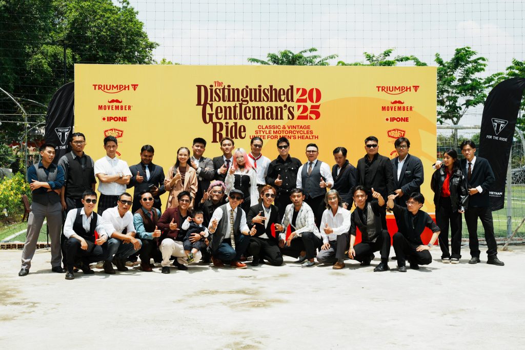 DGR 2025 - Distinguished Gentleman’s Ride - Ngày hội của các Quý Ông với thông điệp ý nghĩa về ...