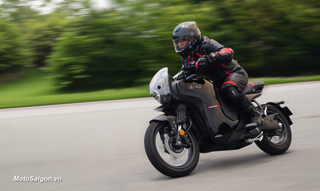 Honda E-VO xe điện mạnh hơn Sh160i đi được 170km giá bán cao - Motosaigon