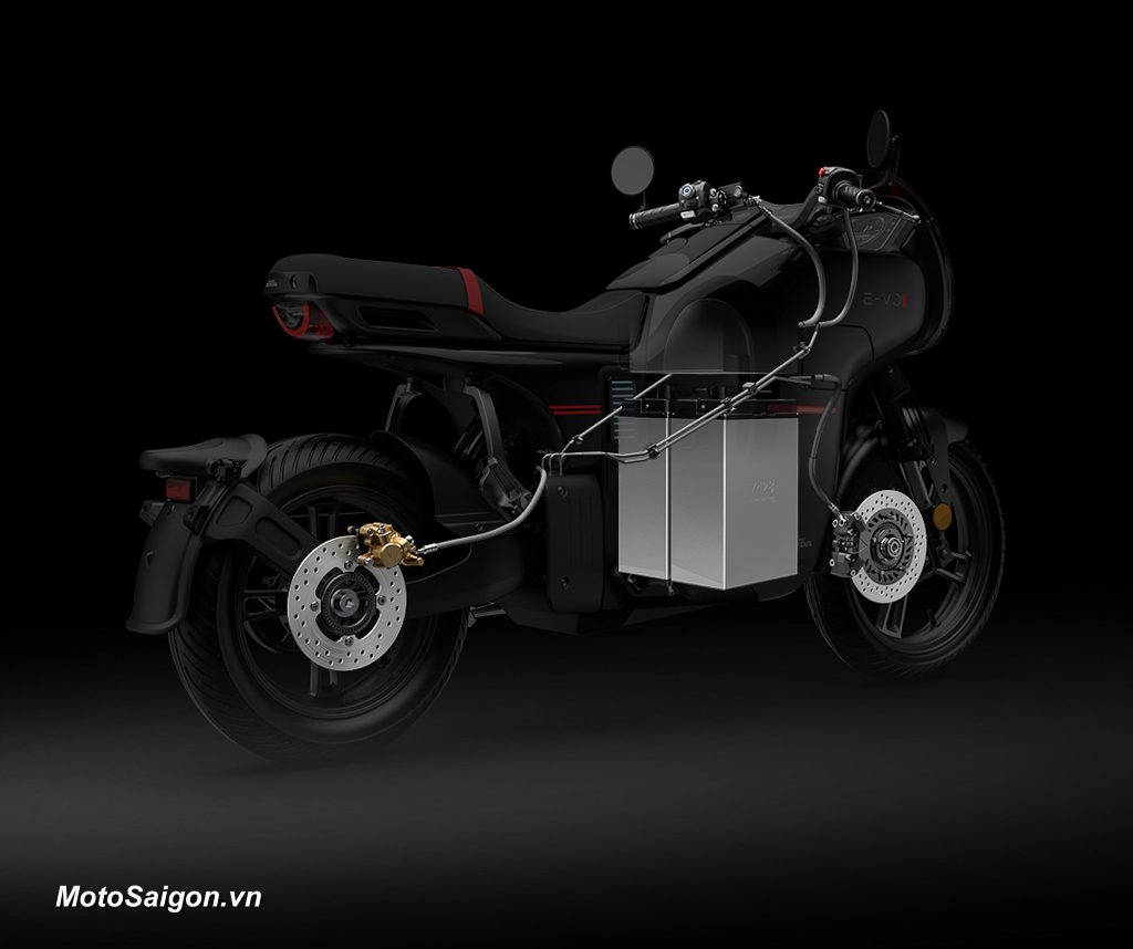 Honda E-VO xe điện mạnh hơn Sh160i đi được 170km giá bán cao - Motosaigon