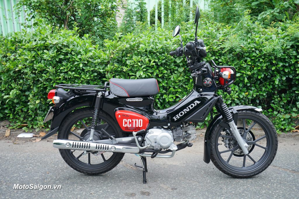 Honda CC110 Kumamon gấu đen Cross Cub 2025 nhập Nhật đánh giá xe - Motosaigon