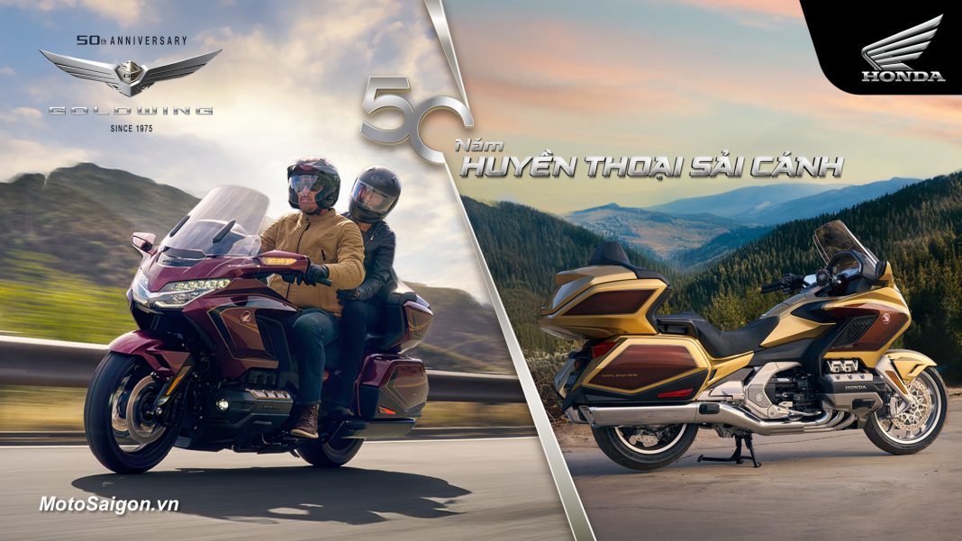 Gold Wing 2025 kỷ niệm 50 năm đã được Honda Việt Nam công bố giá bán ...