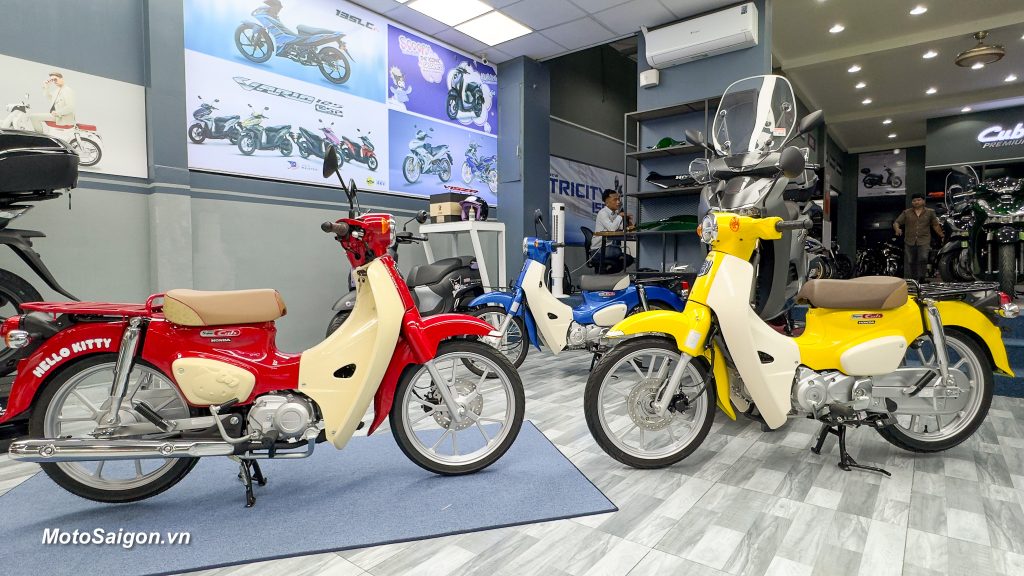 Super Cub 110 Hello Kitty nhập Nhật về Việt Nam hiếm hơn Super Cub 50 - Motosaigon