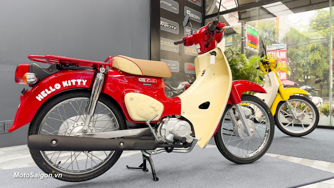 Honda Super Cub 50 Hello Kitty đã có giá bán tại Việt Nam số lượng hiếm ...
