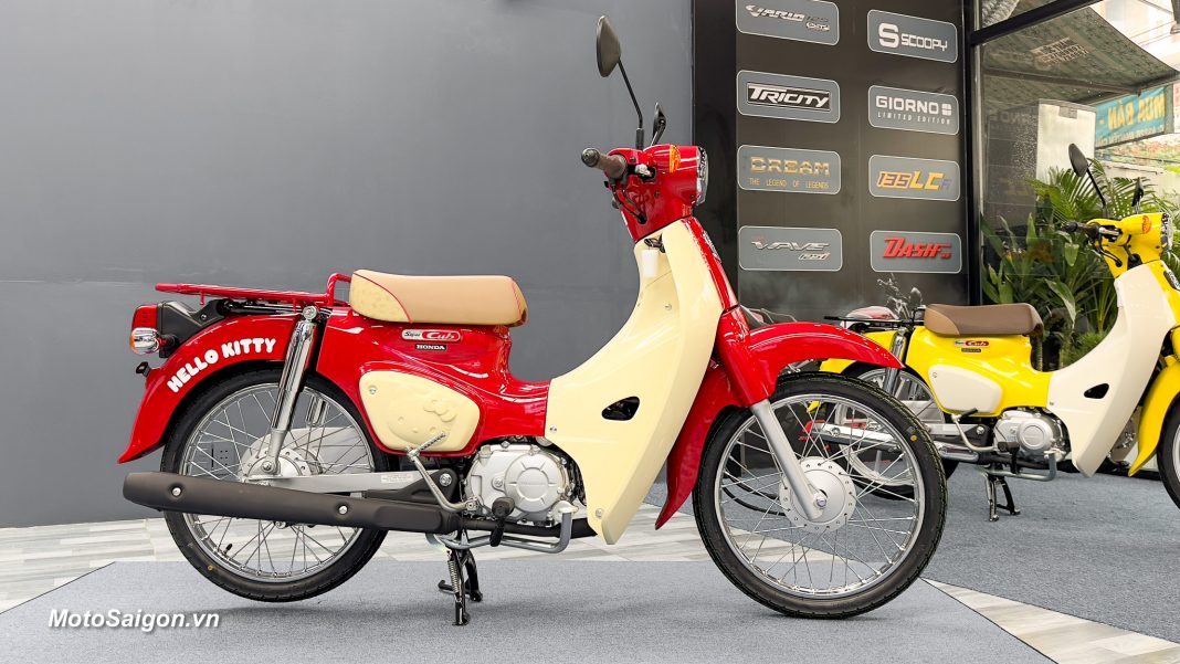 Honda Super Cub 50 Hello Kitty đã có giá bán tại Việt Nam số lượng hiếm ...