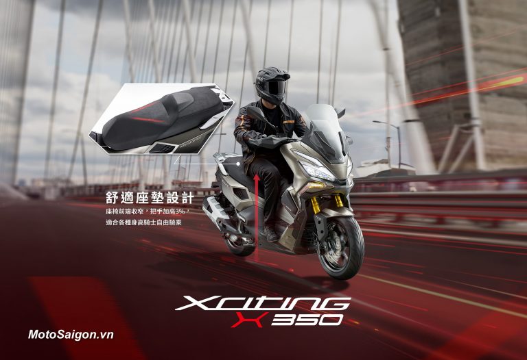 Kymco Xciting X350 đã có giá bán được đánh giá cạnh tranh ADV350 - Motosaigon