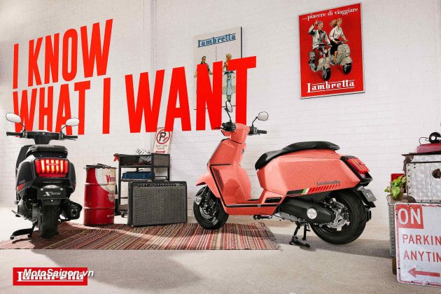 Lambretta X125 tương tự X300 giá xe Lambretta X125 2025 mới nhất ...