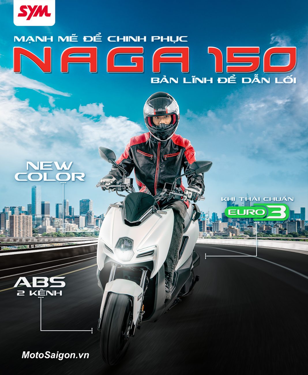 NAGA 150 ra mắt phiên bản màu mới Trắng Hồng cùng ưu đãi đặc biệt ...