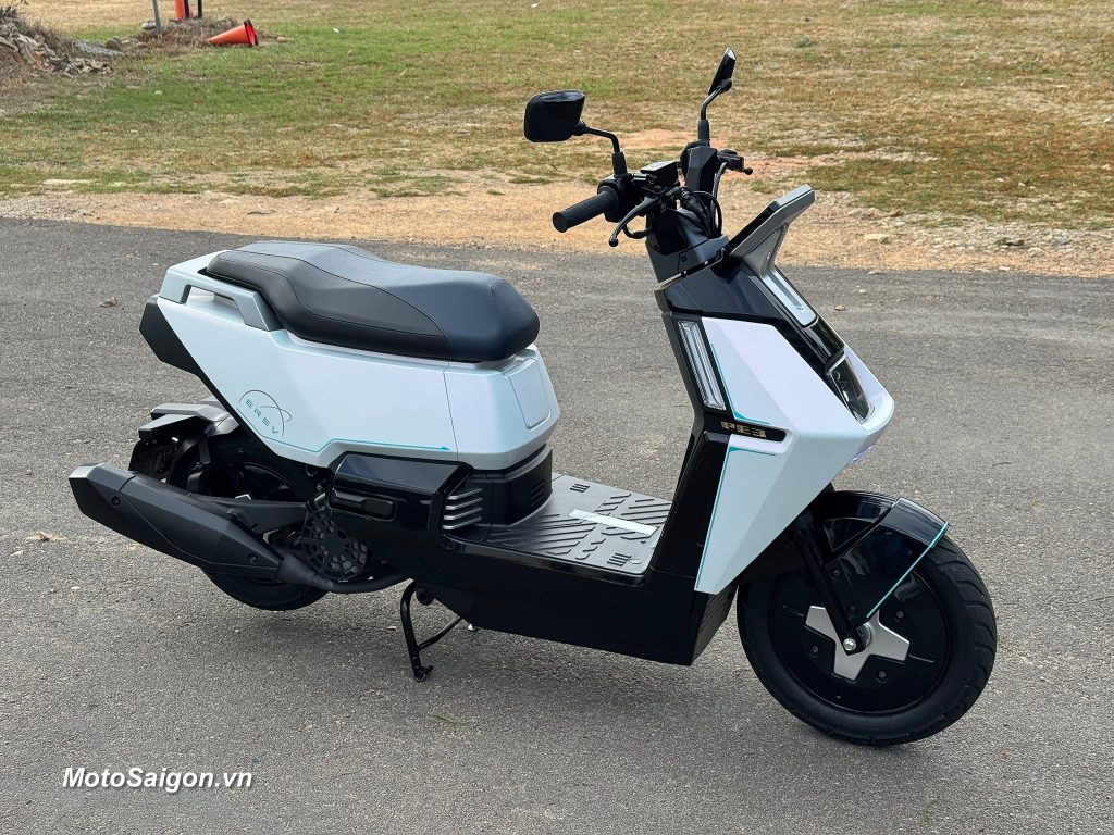 SYM PE3 xe hybrid đổ đầy 3L xăng đi được 323km - Motosaigon