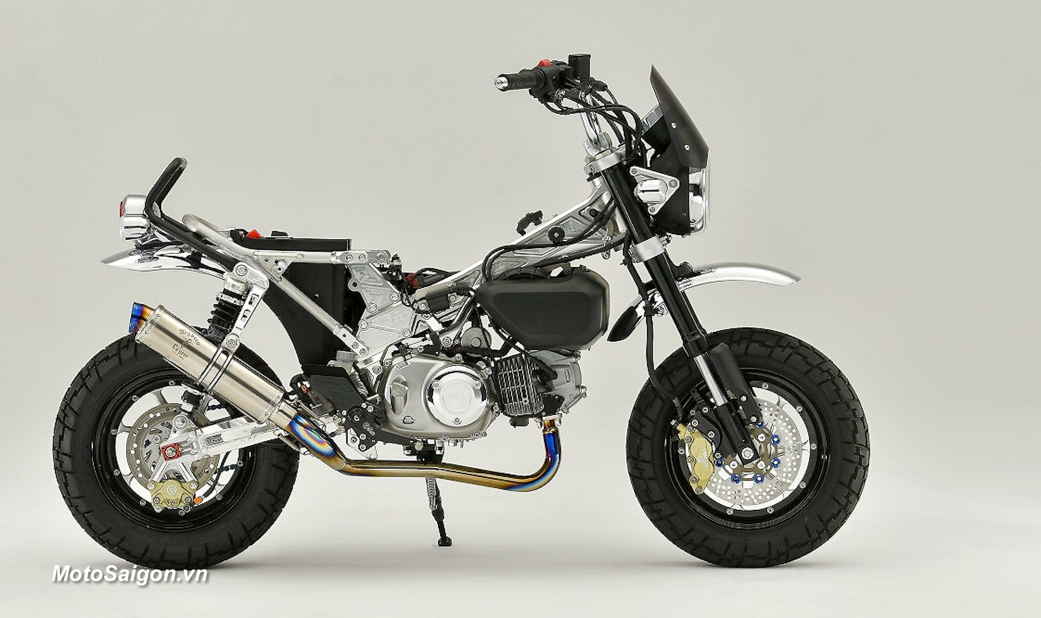 Trên tay bộ khung sườn Honda Monkey CNC của G-Craft giá khủng - Motosaigon