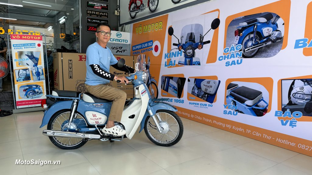 Super Cub 50 Final Edition Cub House Custom ra mắt với nhiều phụ kiện ...