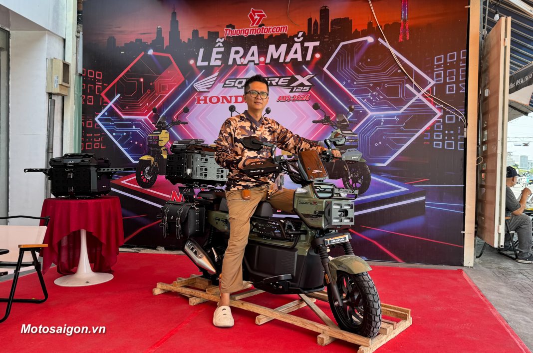 Honda Square X125 ABS 2026 chính thức ra mắt tại Thưởng Motor - Motosaigon