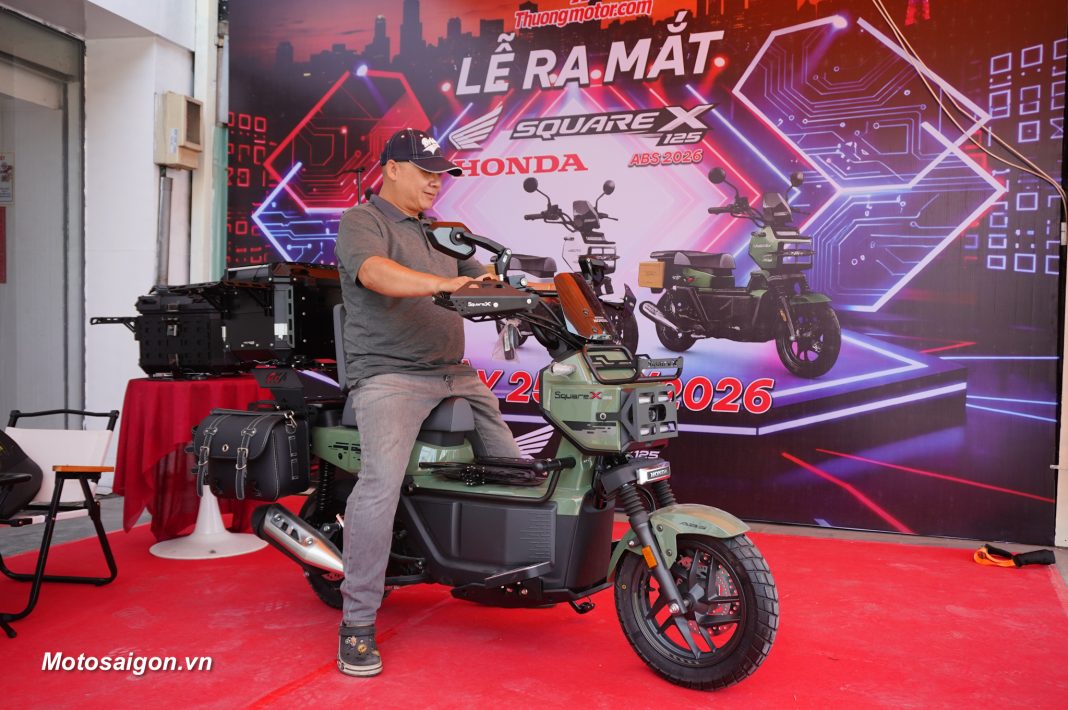 Honda Square X125 ABS 2026 chính thức ra mắt tại Thưởng Motor - Motosaigon