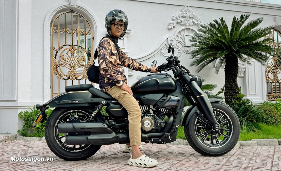 SRV400 giá bán hấp dẫn đánh giá xe Cruiser độc đáo của QJMotor - Motosaigon